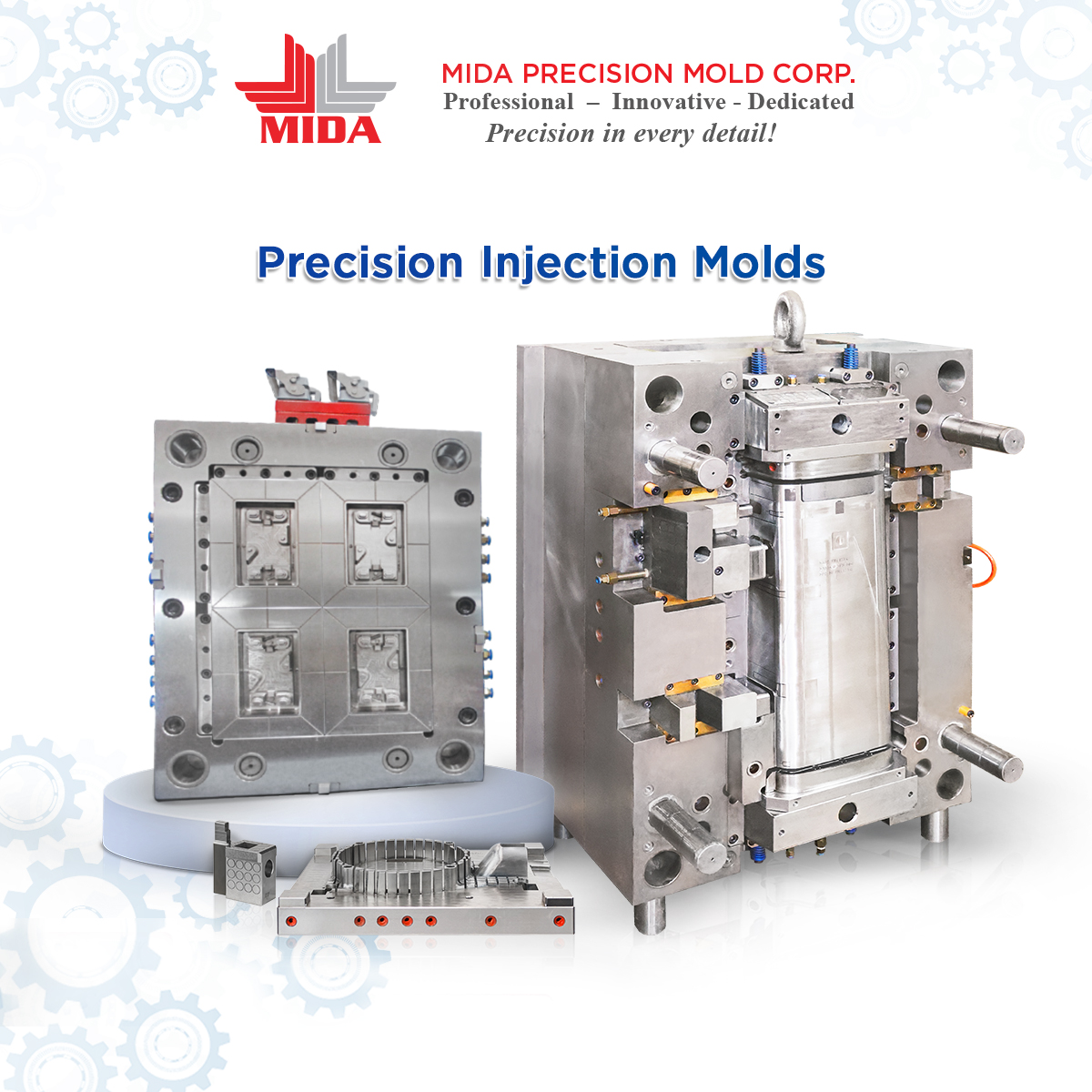 PRECISION INJECTION MOLDS - Mida Precision Mold Corporation